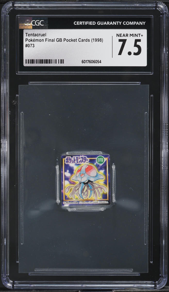1998 Pokemon Japanese Nintendo Final GB Pocket Cards Tentacruel #073 ...