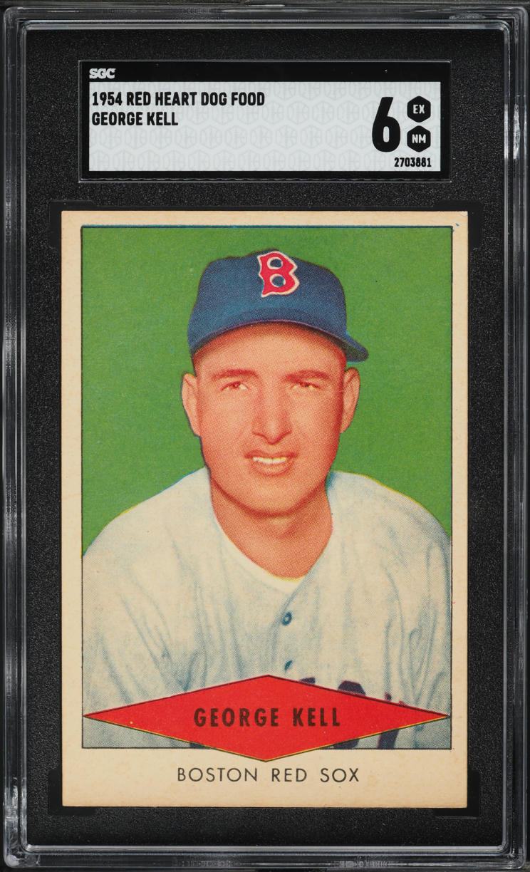 1954 Red Heart George Kell SGC 6 EXMT on Fanatics Collect