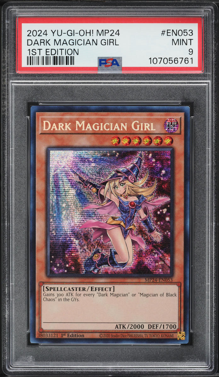 2024 Yu-Gi-Oh! MP24 1st Edition Dark Magician Girl #MP24-EN053 PSA 9 MINT on Fanatics Collect