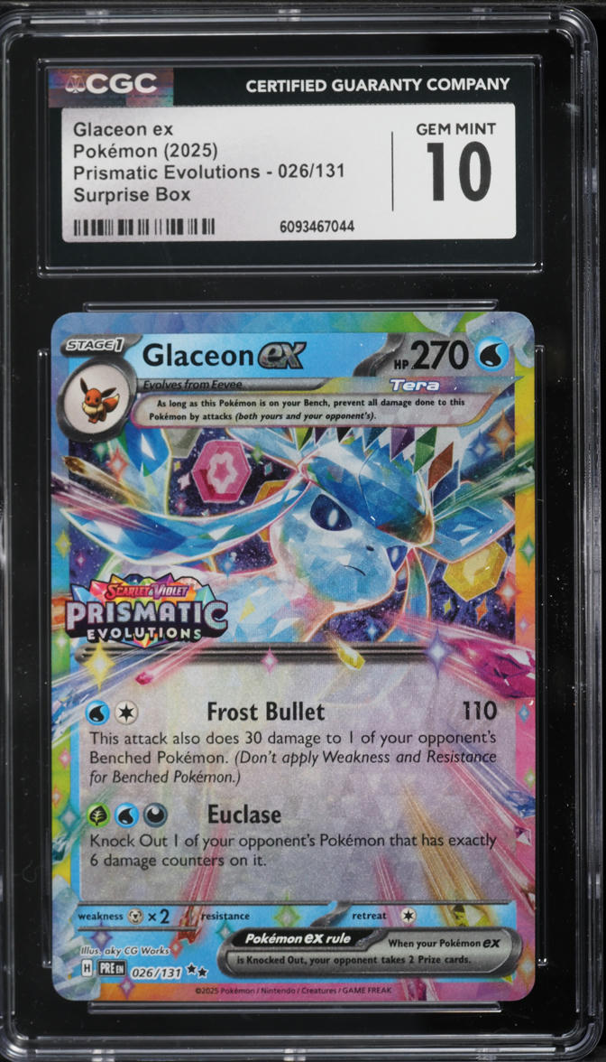 2025 Pokemon Scarlet & Violet Prismatic Evolutions Surprise Holo ...