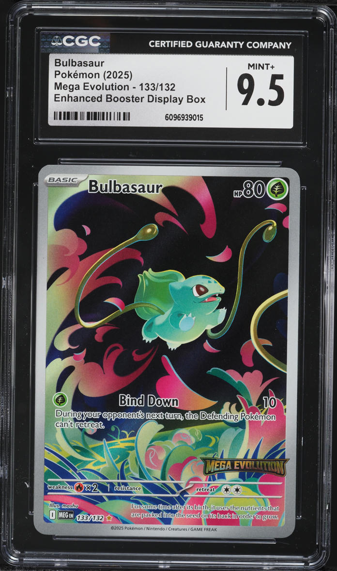 2025 Pokemon Mega Evolution Enhanced Booster Display Box IR Bulbasaur ...