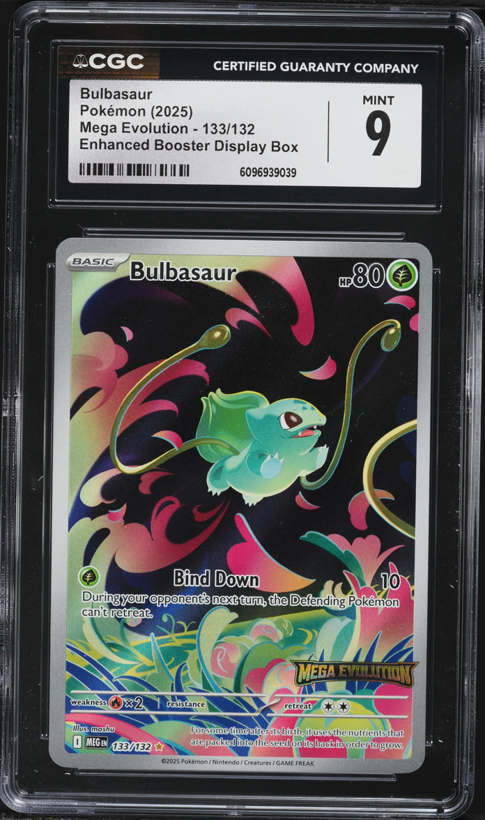 2025 Pokemon Mega Evolution Enhanced Booster Display Box IR Bulbasaur ...