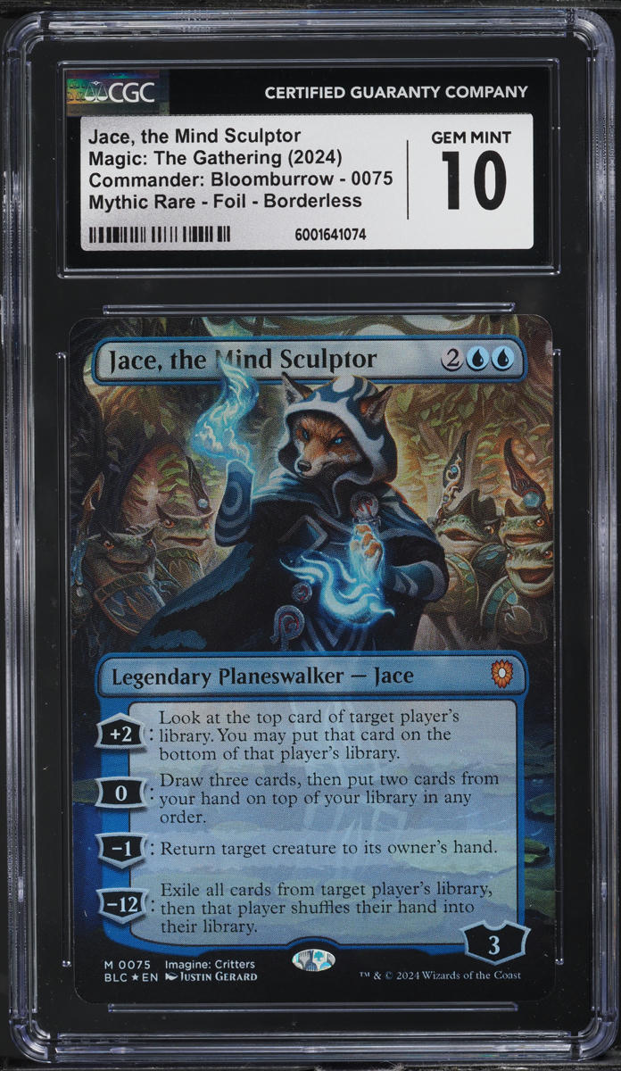 2024 Magic The Gathering Commander Bloomburrow Foil Jace, Mind Sculptor ...