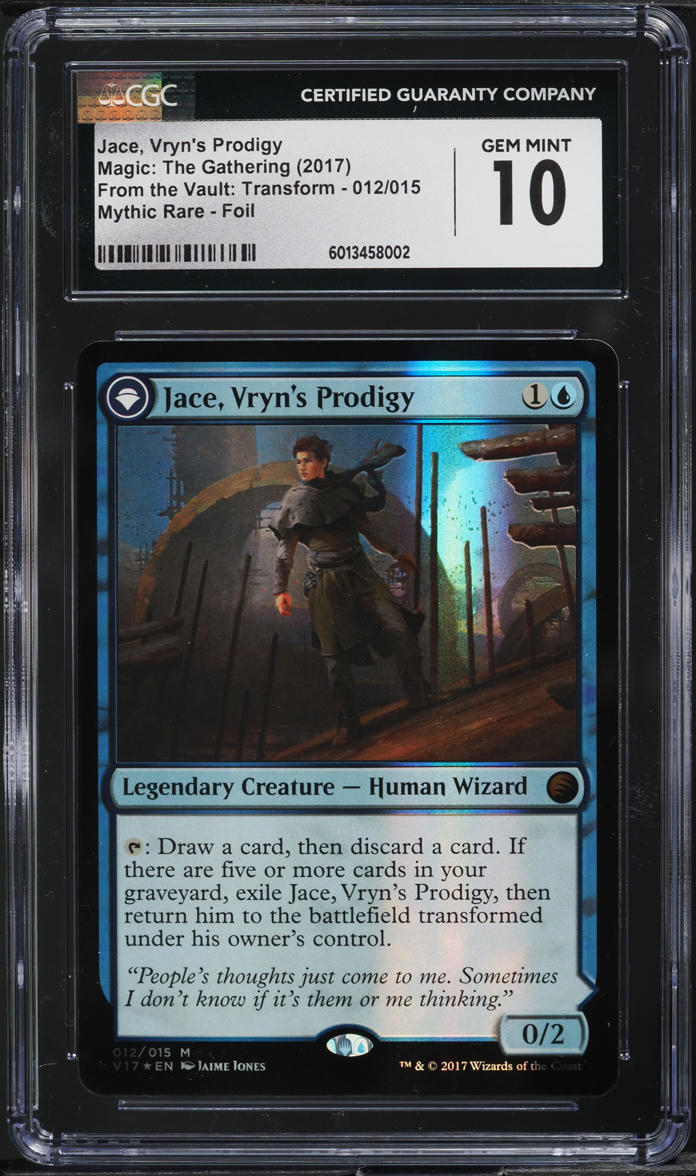 2017 Magic The Gathering From Vault Transform Foil Jace, Vryn's Prodigy ...