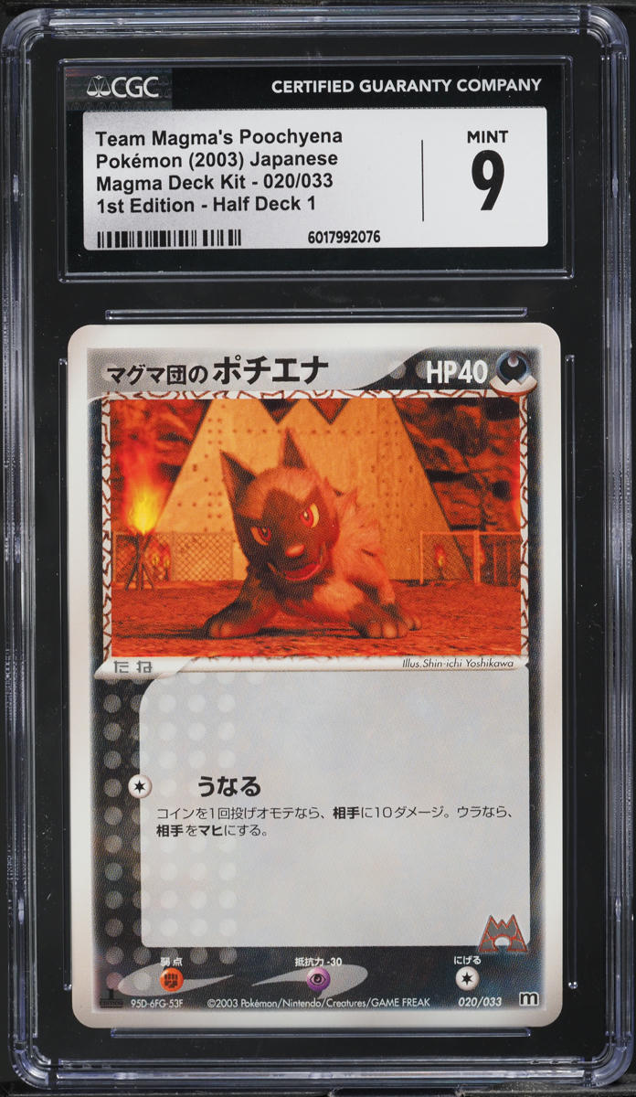 2003 Pokemon Japanese EX Magma Deck Kit 1st Edition Team Magmas ...
