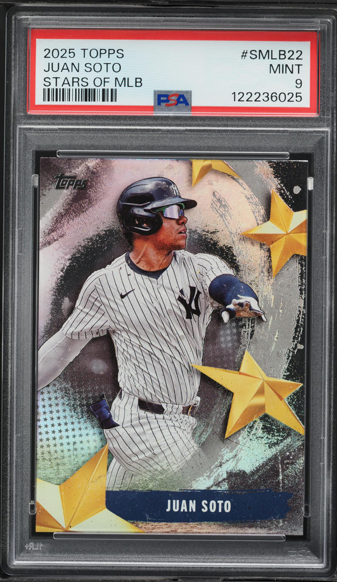 2025 Topps Stars Of MLB Juan Soto #SMLB22 PSA 9 MINT on Fanatics Collect