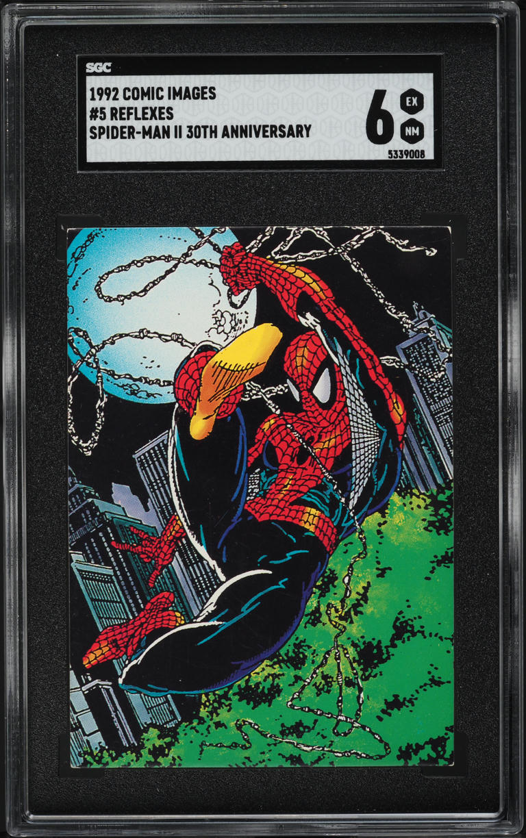 1992 Comic Images Spider-Man II 30th Anniversary Reflexes #5 SGC 6 EXMT ...