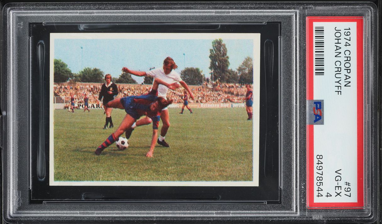 1974 Cropan Johan Cruyff #97 PSA 4 VGEX on Fanatics Collect