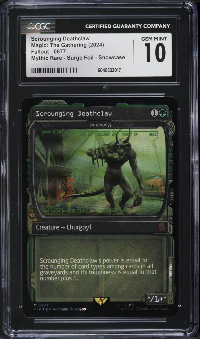 2024 Magic The Gathering Fallout Surge Foil Showcase Scrounging ...