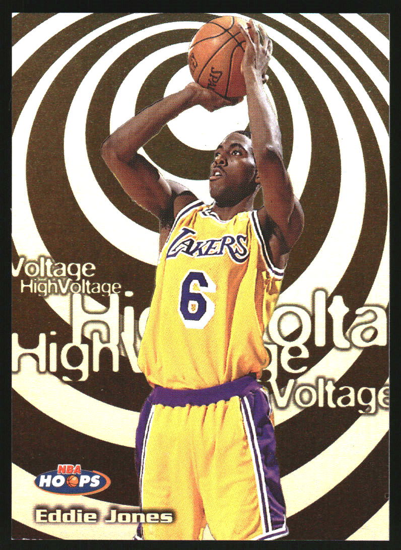 1997-98 Hoops High Voltage #HV2 Eddie Jones on Fanatics Collect