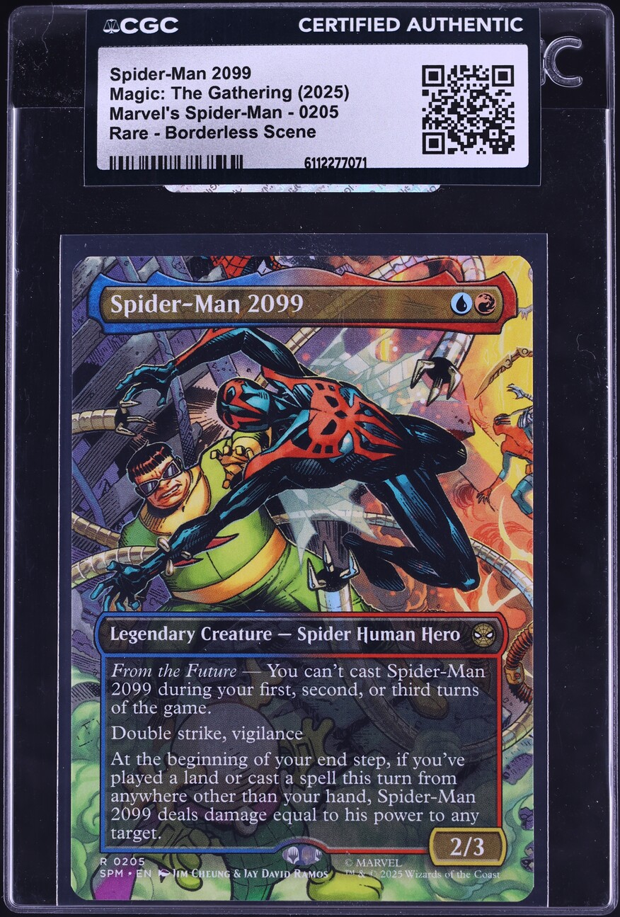 2025 Magic The Gathering Marvel's Spider-Man Borderless Scene Spider ...