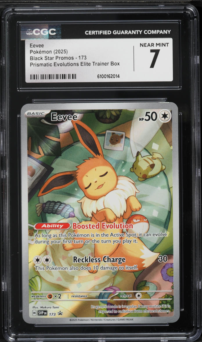 2025 Pokemon SV Black Star Promo Prismatic Evolutions ETB Full Art ...