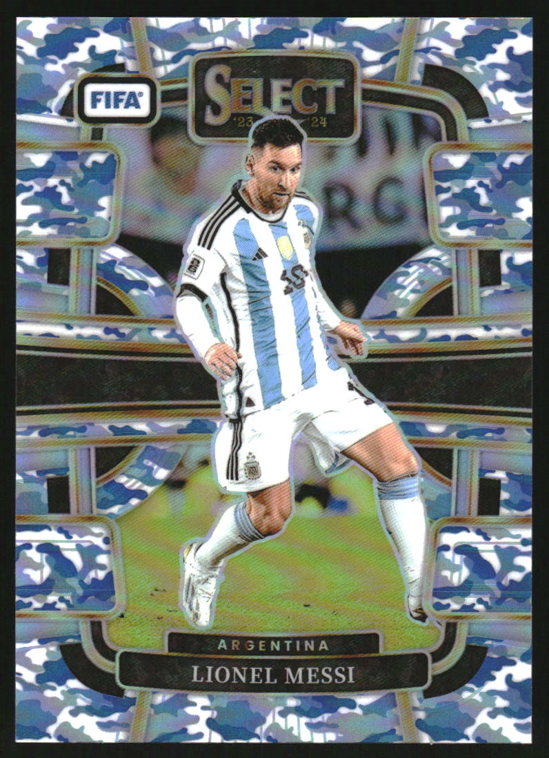 2023-24 Select FIFA Winter Camo #75 Lionel Messi /99 on Fanatics Collect