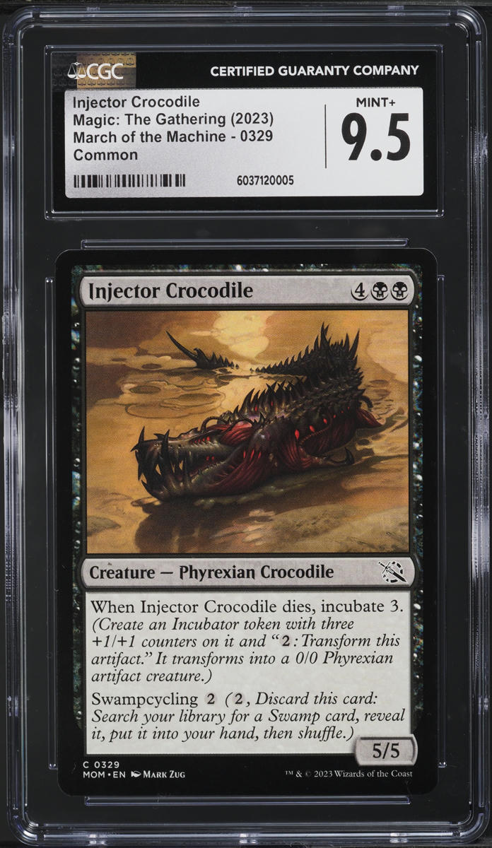 2023 Magic The Gathering MTG March Of The Machine Injector Crocodile ...