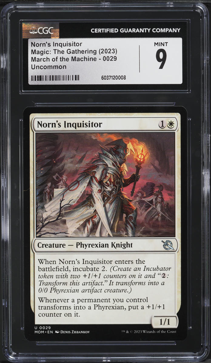 2023 Magic The Gathering MTG March Of The Machine Norn's Inquisitor CGC ...