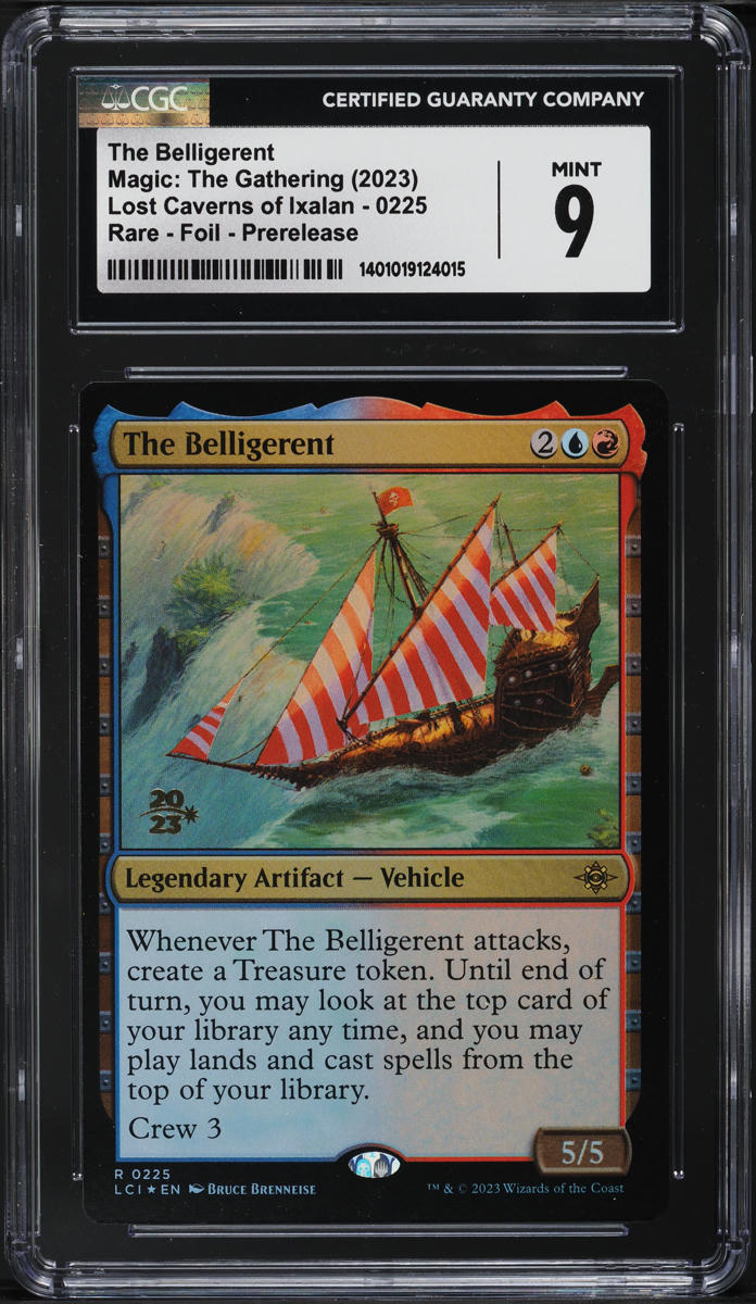 2023 MTG Lost Caverns Of Ixalan Foil Prerelease The Belligerent #225 ...