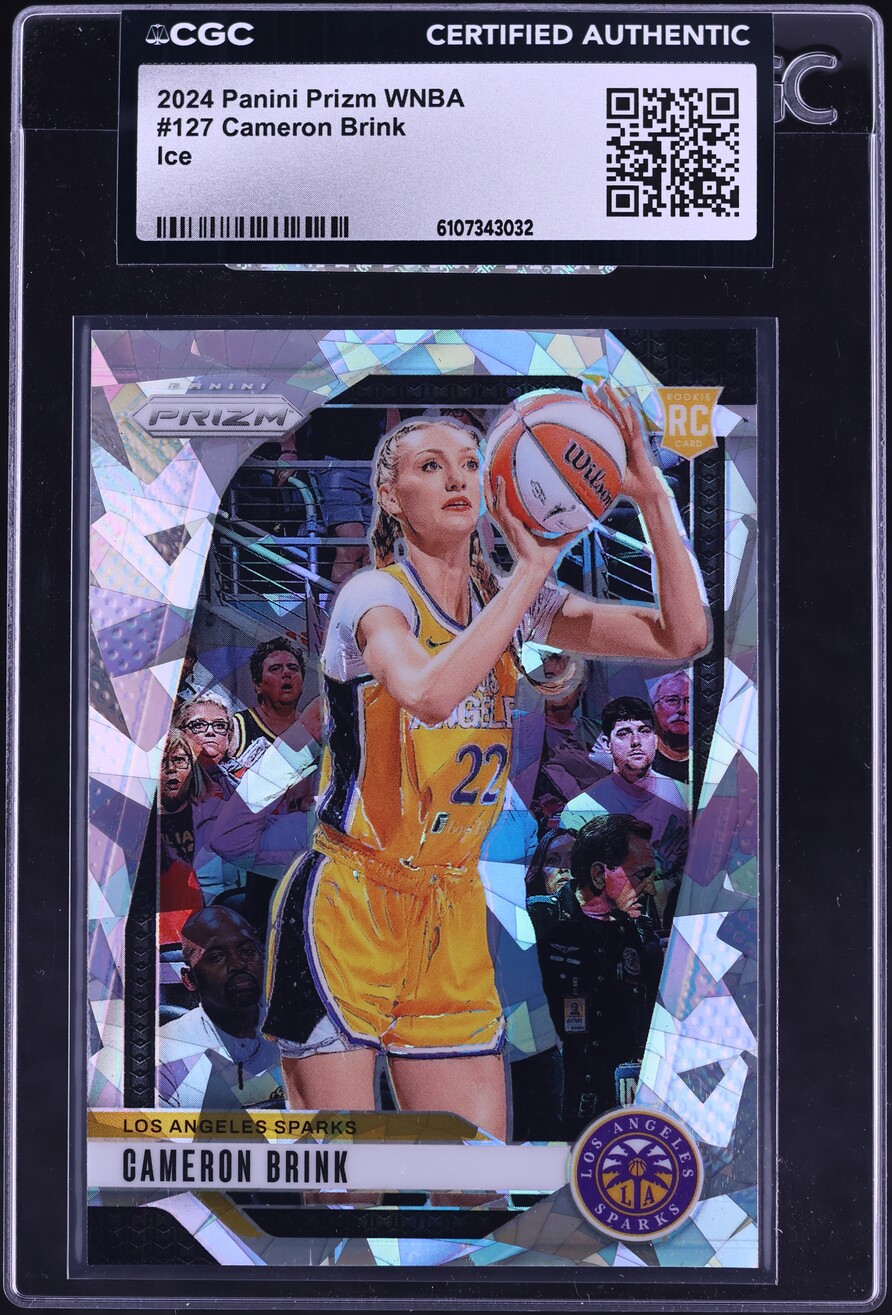 2024 Panini Prizm WNBA Ice Cameron Brink ROOKIE #127 CGC AUTH on ...