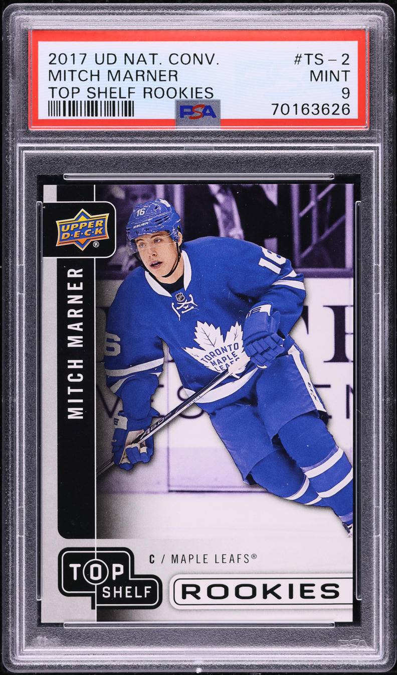 2017 Upper Deck National Convention Top Shelf Mitch Marner ROOKIE #TS-2 ...