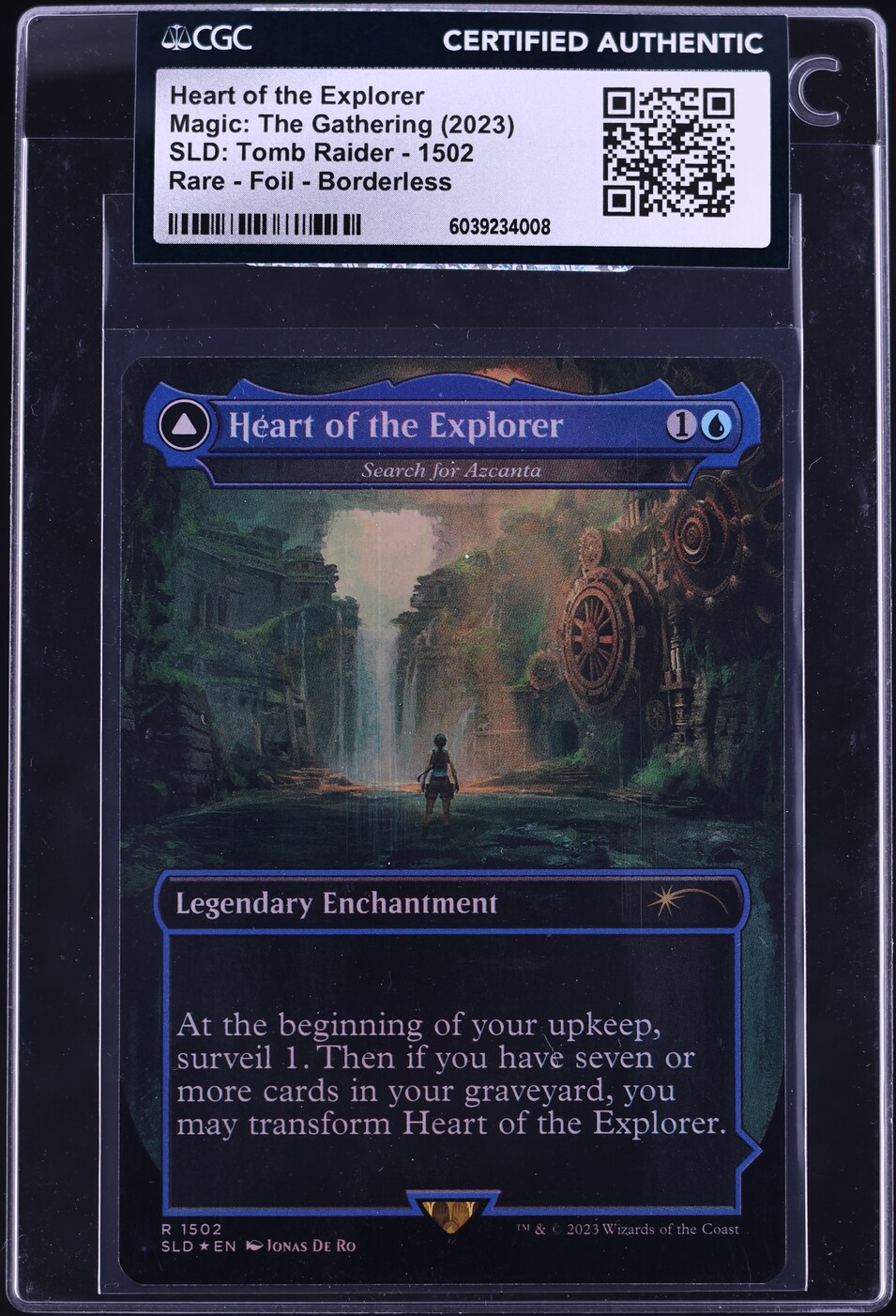 2023 Magic The Gathering SLD: Tomb Raider Foil Heart Of The Explorer ...