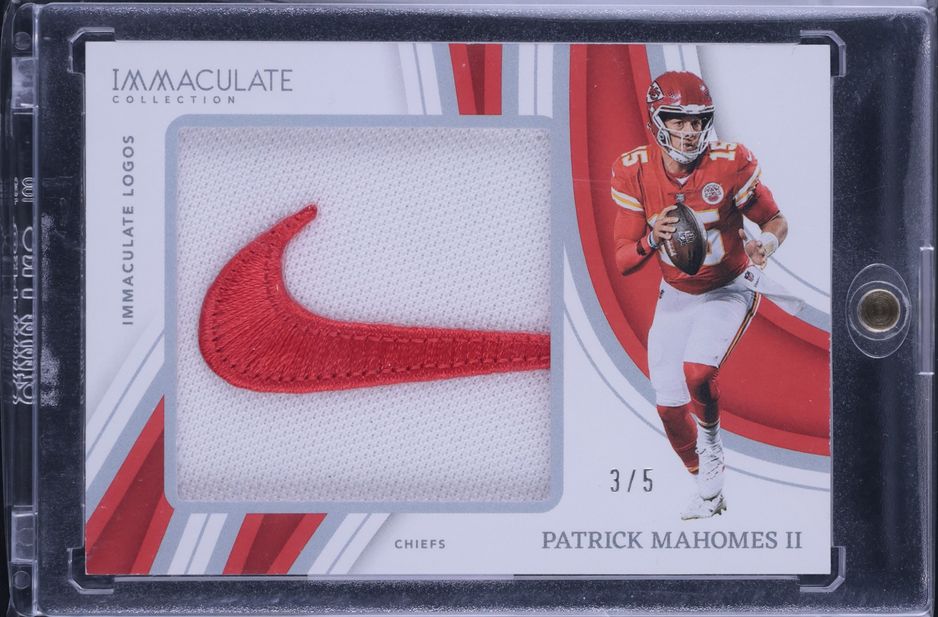 2023 Immaculate Collection Logos Patrick Mahomes II PATCH /5 #IL-PMA ...