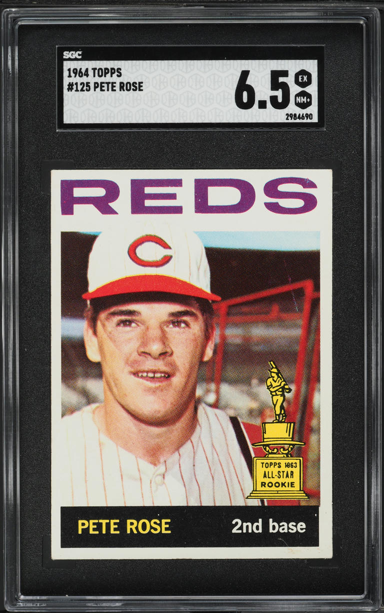 1964 Topps Pete Rose #125 SGC 6.5 EXMT+ on Fanatics Collect