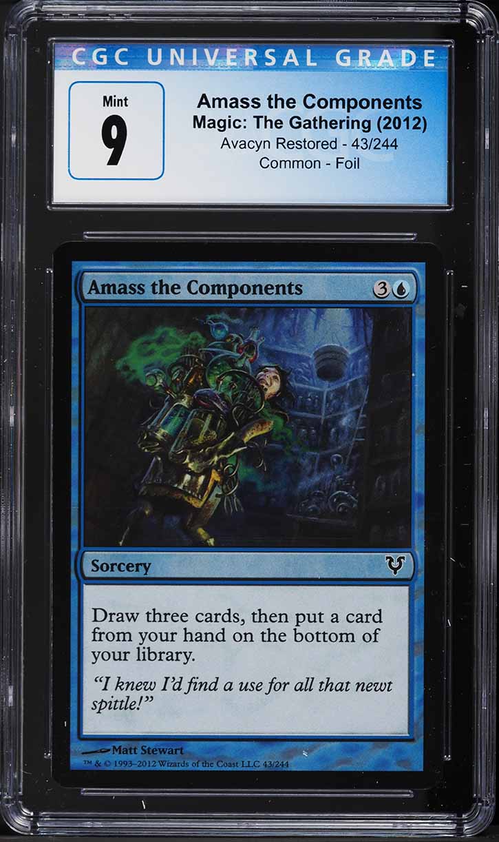 2012 Magic The Gathering MTG Avacyn Restored Foil Amass The Components ...