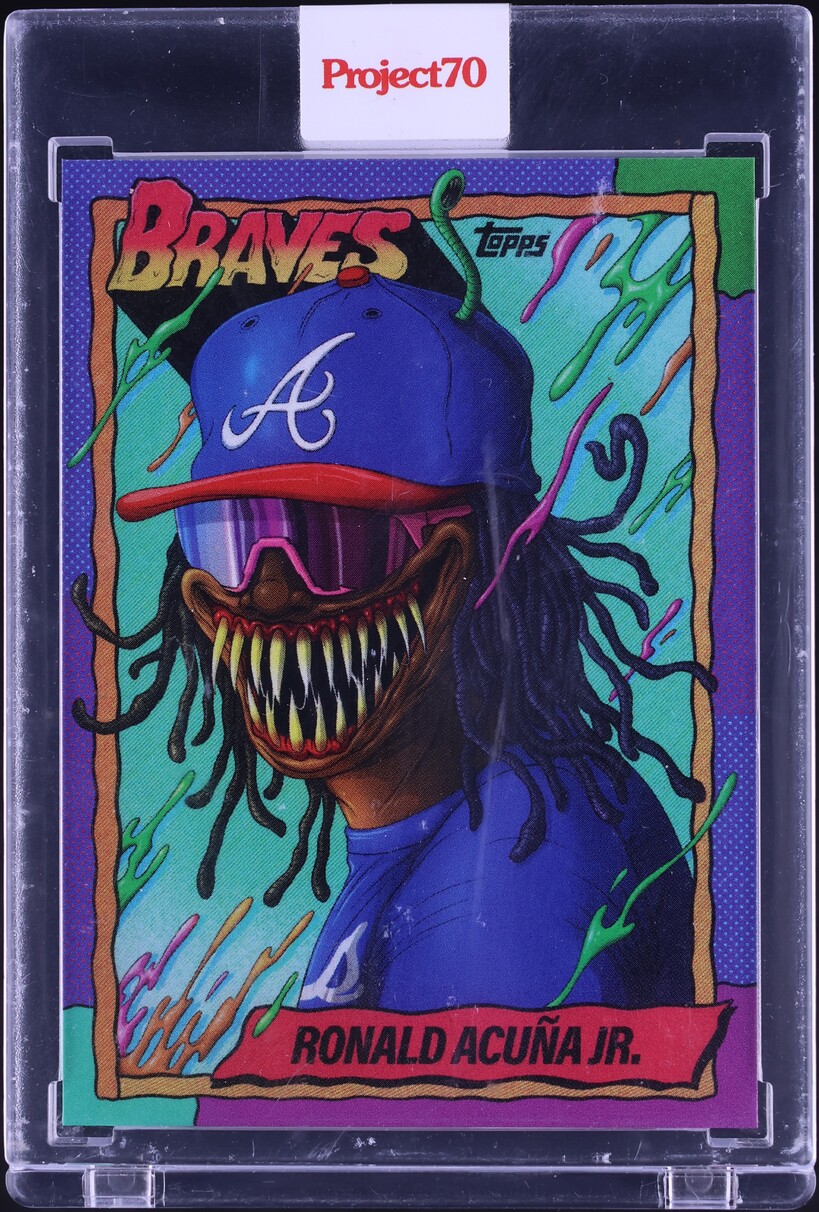 2021 Topps Project 70 By Alex Pardee Ronald Acuna Jr. #34 on Fanatics ...