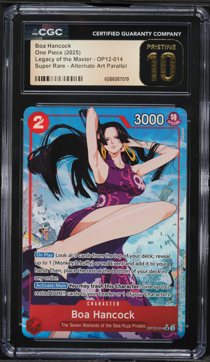 2025 One Piece Legacy Of The Master Alt Art Boa Hancock #OP12-014 CGC ...