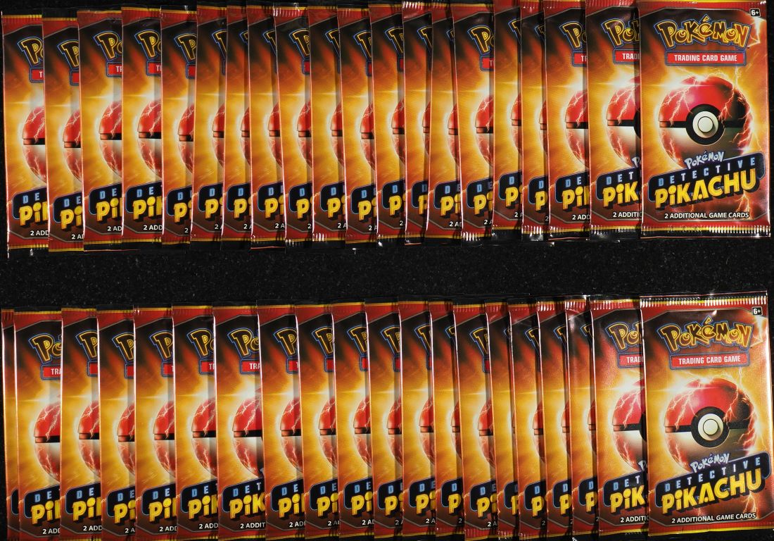 Lot(81) 2019 Pokemon Detective Pikachu Booster Pack on Fanatics Collect
