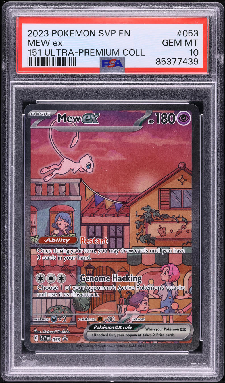 2023 Pokemon SV Black Star Promo 151 Ultra Premium Mew ex #53 PSA 10 GEM MINT on Fanatics Collect