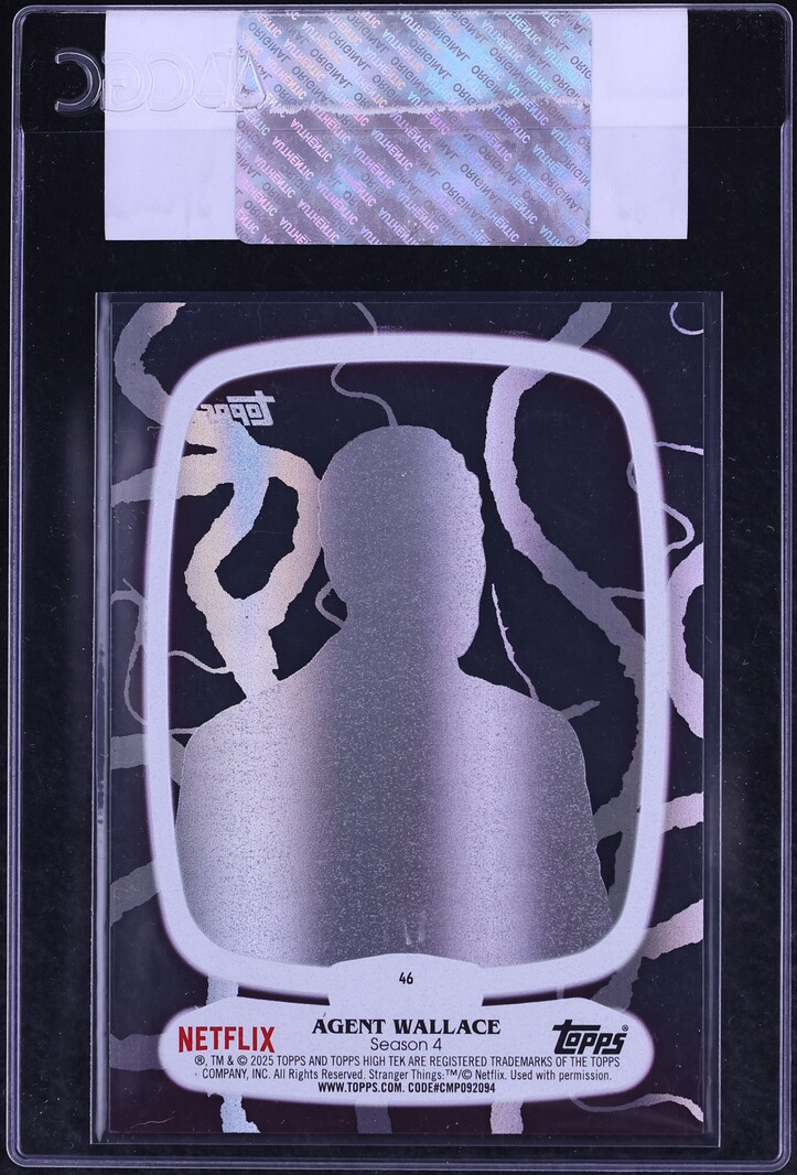 2025 Topps Stranger Things High-Tek Vines Magenta Printer Proof Agent ...