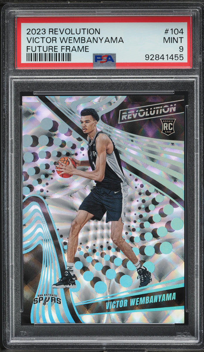 2023 Panini Revolution Future Frame Victor Wembanyama ROOKIE /60 #104 ...
