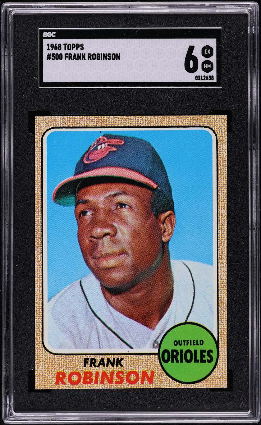 1968 Topps Frank Robinson #500 SGC 6 EXMT on Fanatics Collect