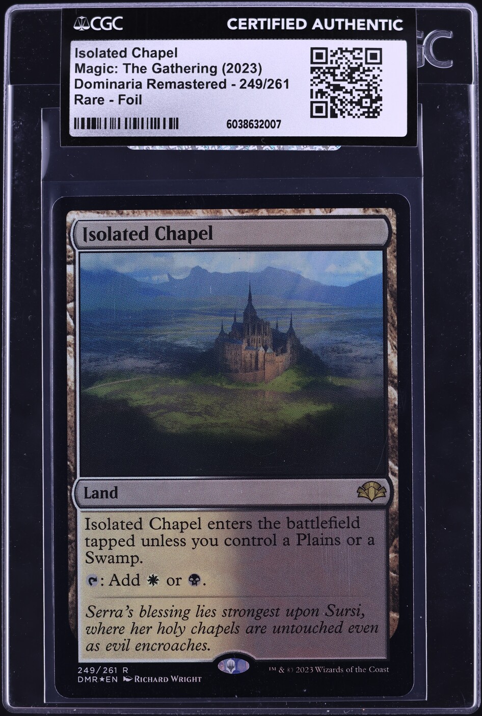 2023 Magic The Gathering MTG Dominaria Remastered Foil Isolated Chapel ...