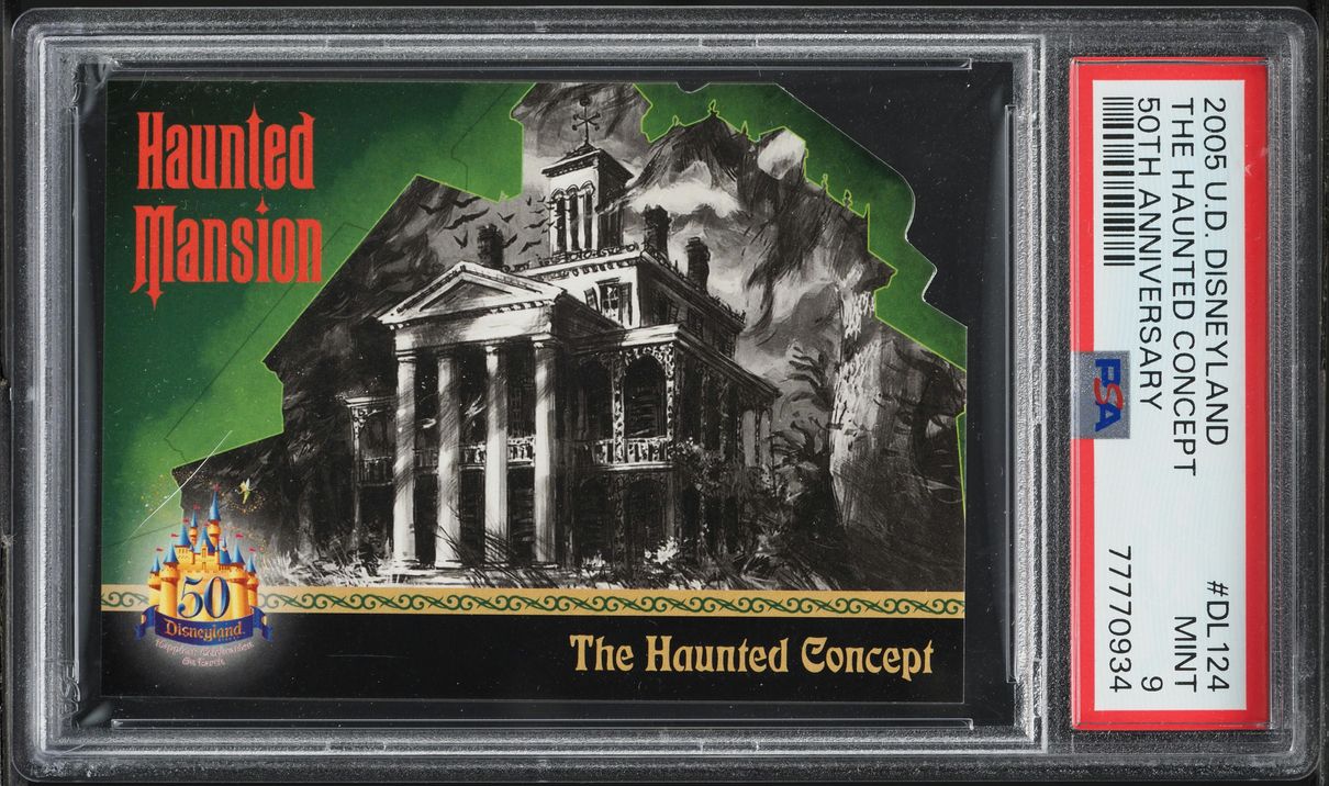 2005 Upper Deck Disneyland 50th Anniversary The Haunted Concept #DL-124 ...