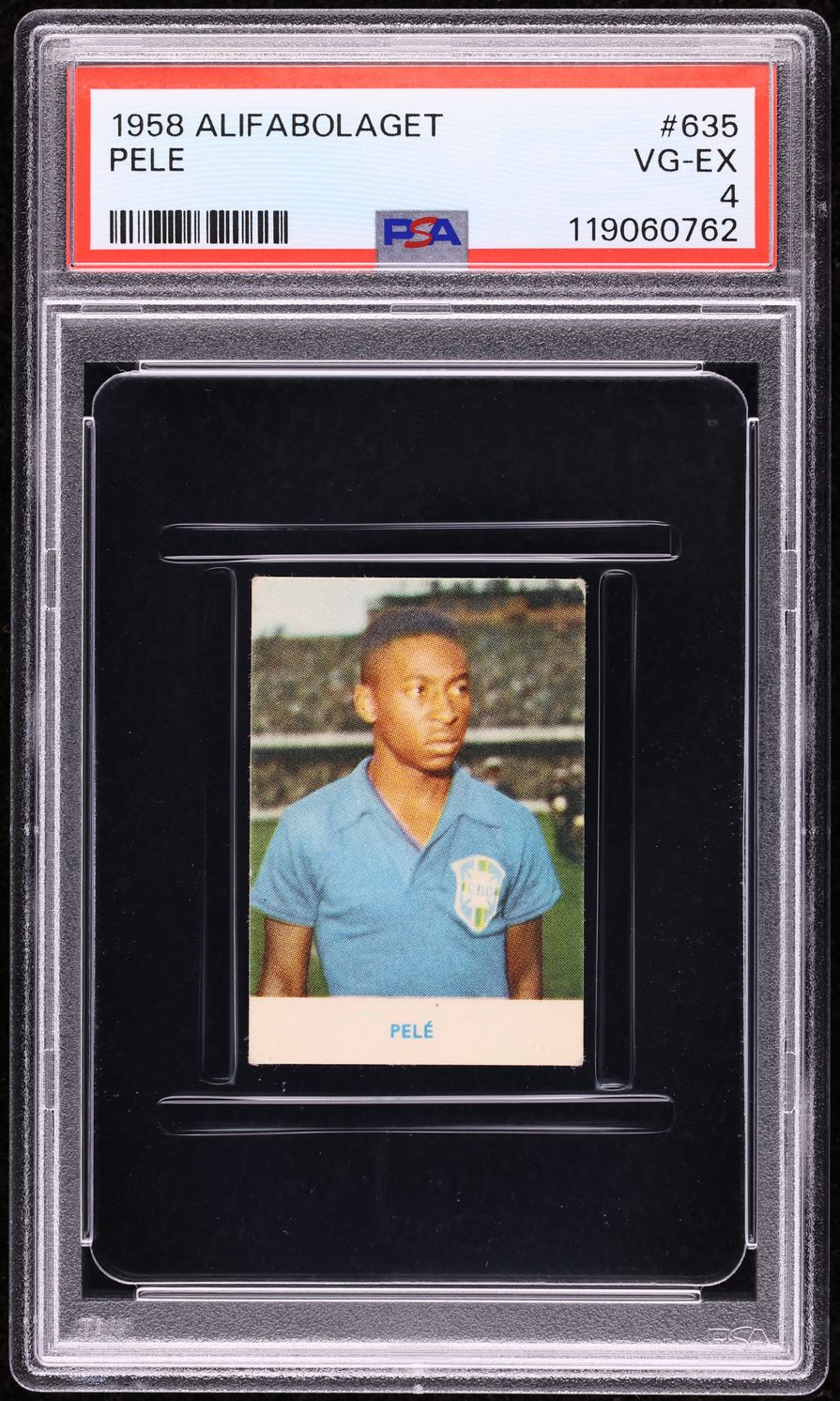 1958 Alifabolaget Pele ROOKIE #635 PSA 4 VGEX on Fanatics Collect