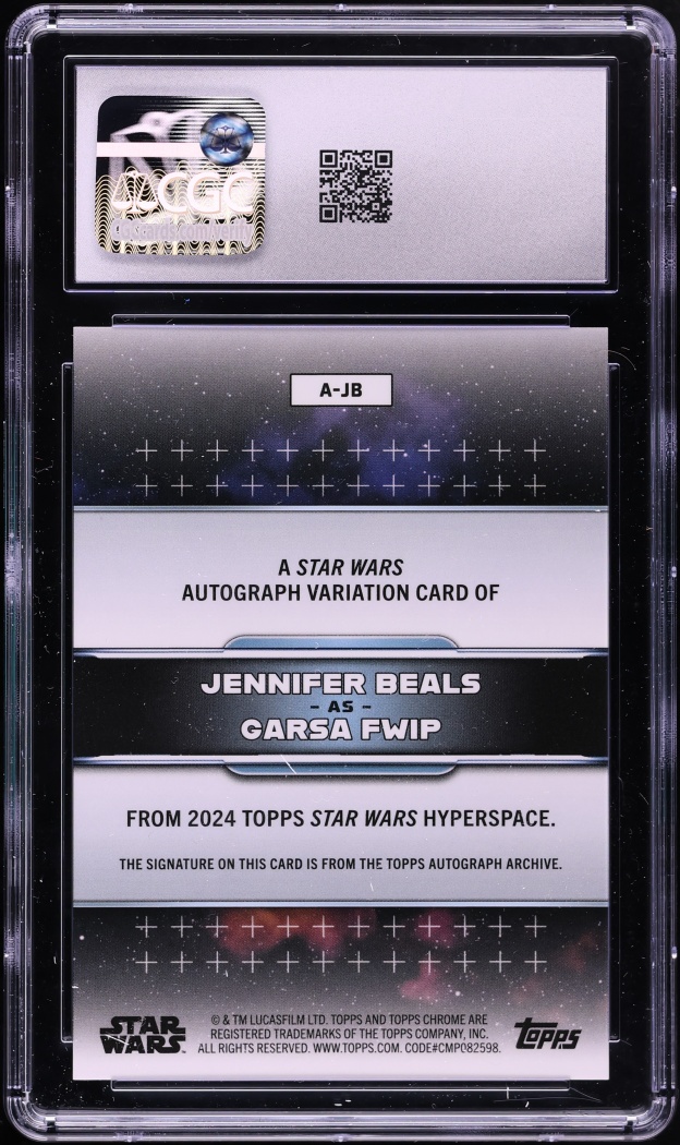 2025 Topps Chrome Star Wars Hyperspace Hyperlanes Refractor Jennifer ...