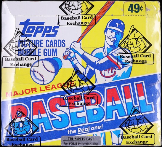 1984 Topps Baseball Unopened Cello Box, BBCE AUTH on Fanatics Collect