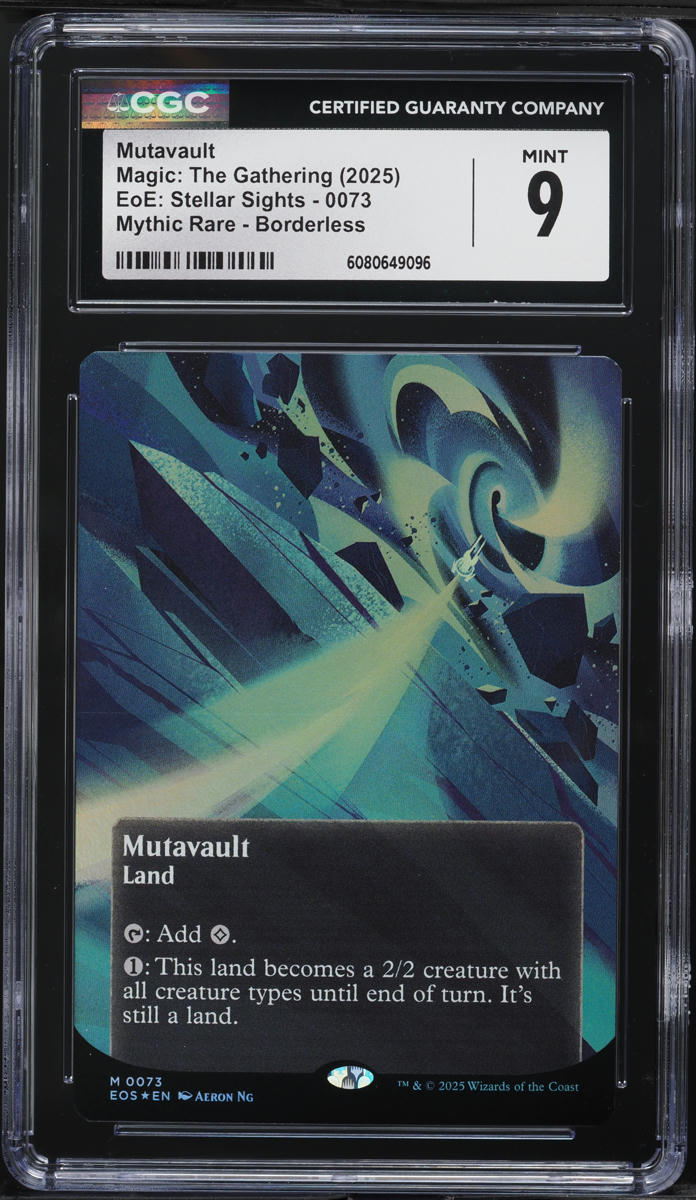 2025 Magic The Gathering EoE: Stellar Sights Borderless Mutavault #0073 ...