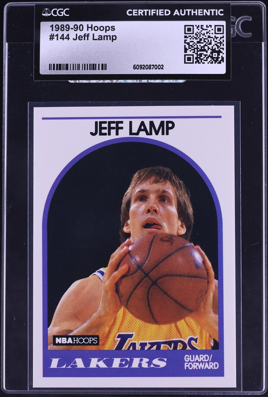 1989 Hoops Jeff Lamp #144 CGC AUTH on Fanatics Collect