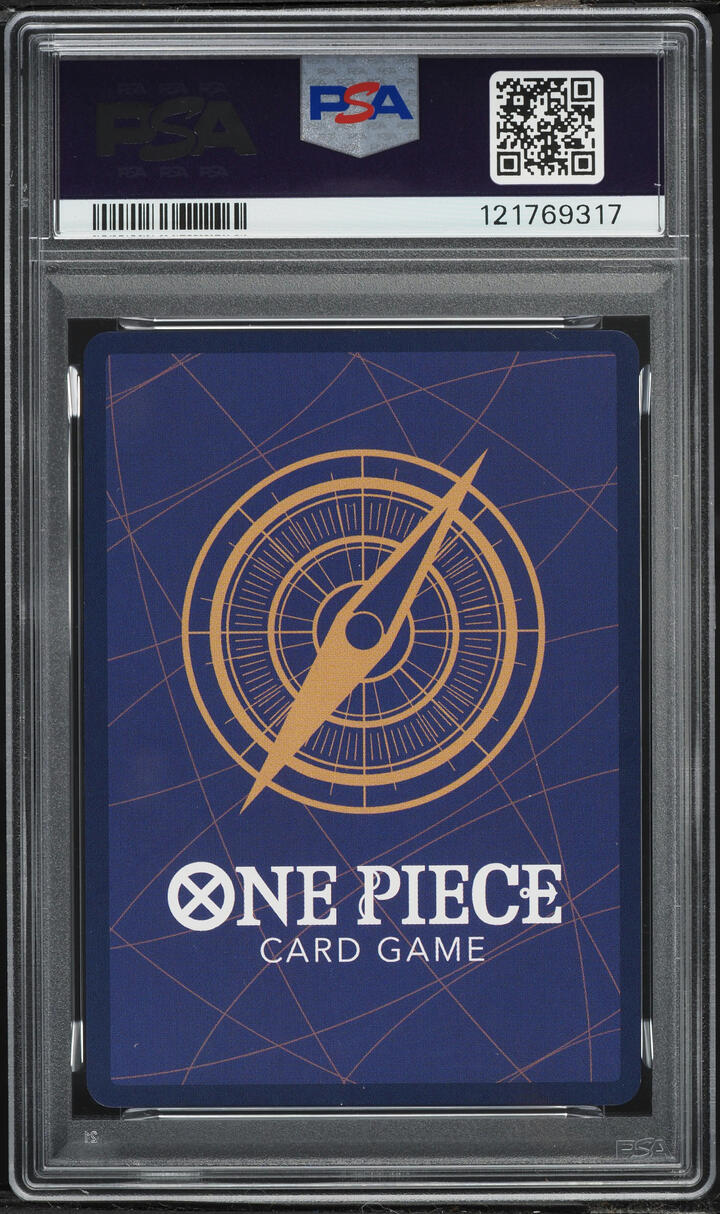 2025 One Piece Korean Promo Serialized Top Prize Shanks /200 #120 PSA ...