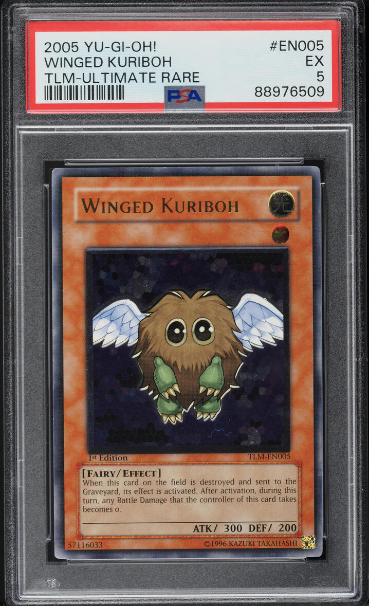 2005 Yu-Gi-Oh! The Lost Millennium 1st Ed Winged Kuriboh #TLM-EN005 PSA ...