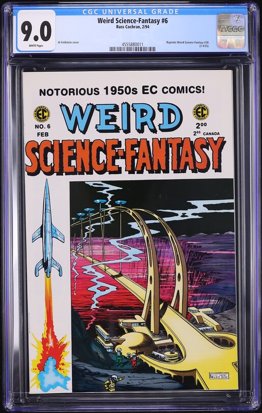 Weird Science-Fantasy #6 (Russ Cochran, 1994) CGC 9.0 White Pages on ...