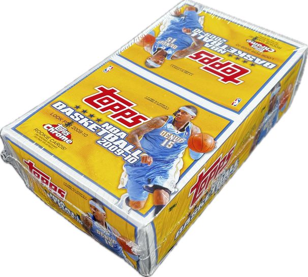 2009-10 Topps Basketball Jumbo Rack Pack Sealed Box - 18ct Packs - 36 ...
