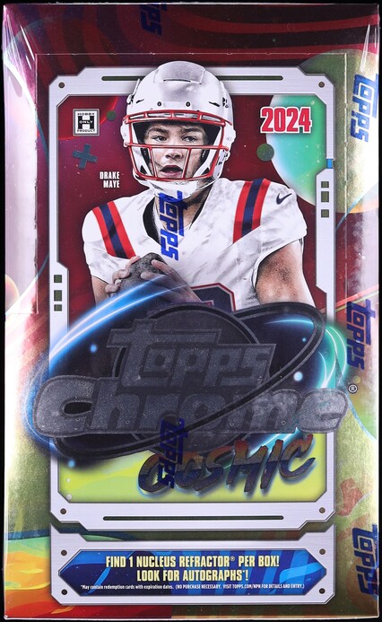 2024 Topps Chrome Cosmic Football Sealed Hobby Box, 20ct Packs on ...