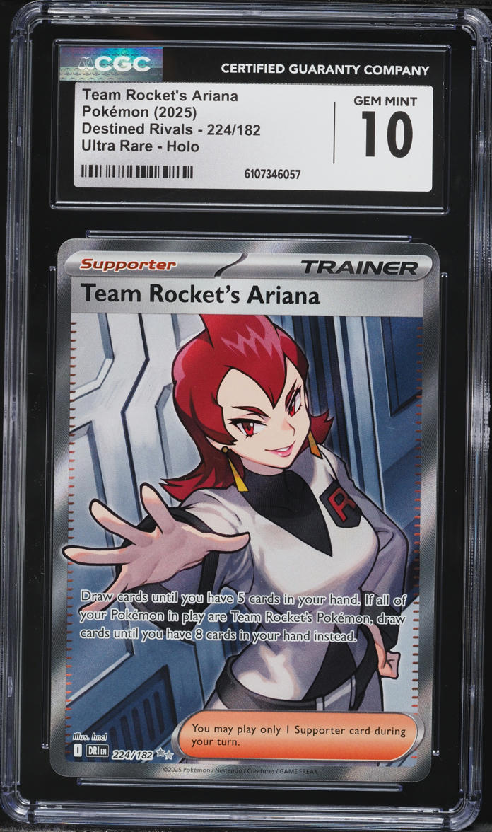2025 Pokemon Scarlet & Violet Destined Rivals Full Art Team Rockets ...