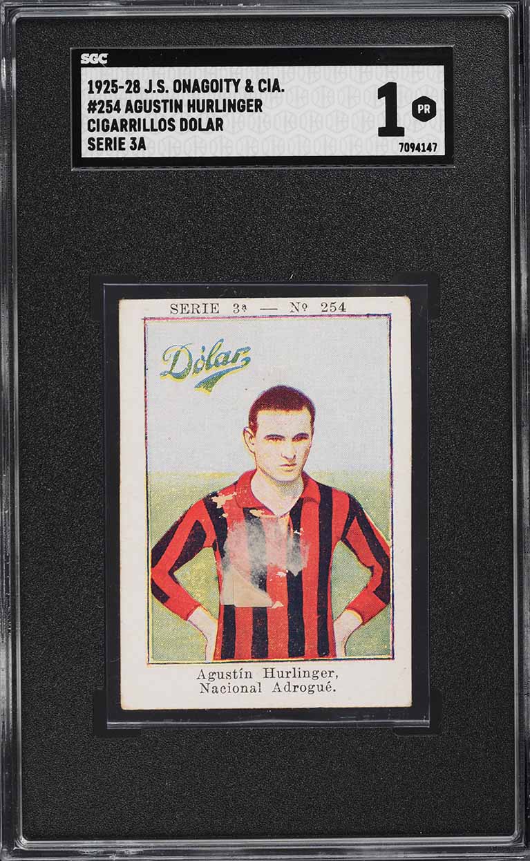 1925 J.S. Onagoity & Cia Serie 3A Agustin Hurlinger #254 SGC 1 PR on ...