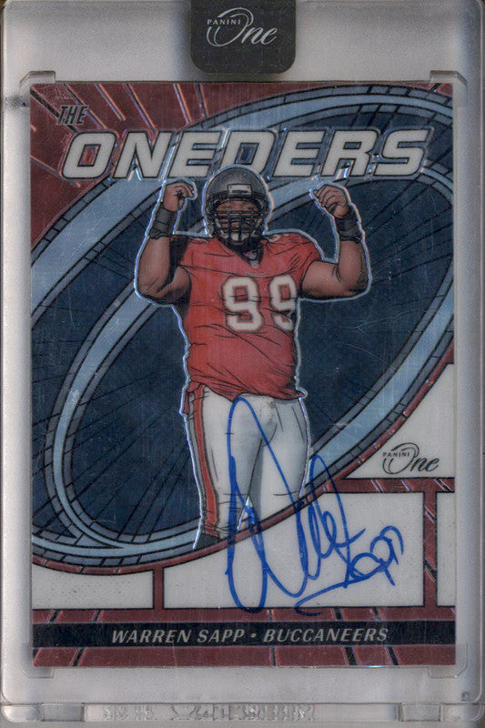 2023 Panini One #373 Warren Sapp The Oneders Autograph Auto /99 on ...