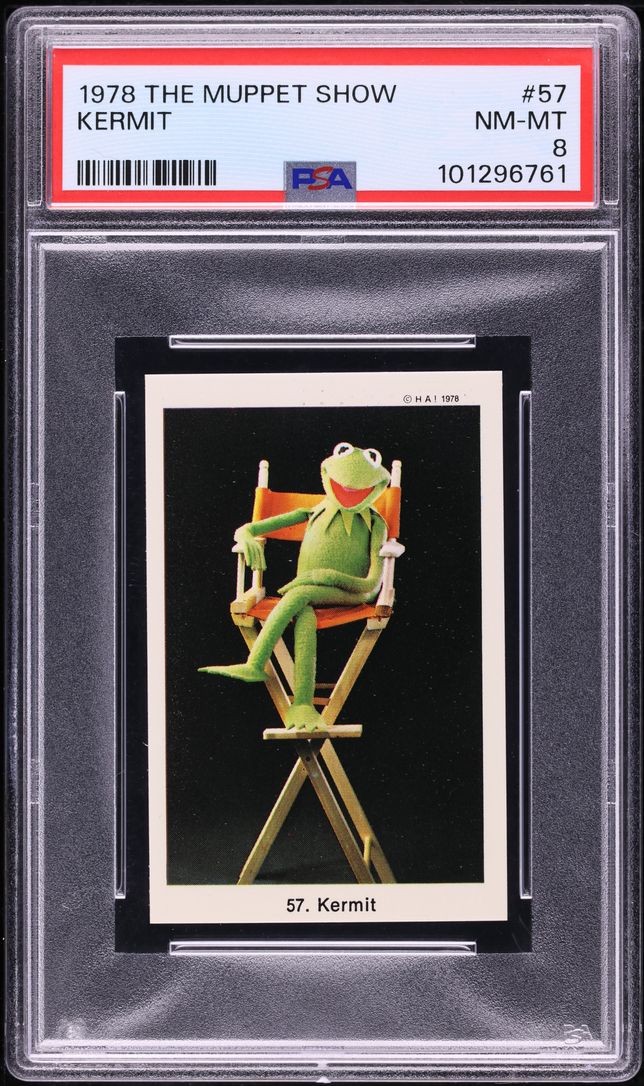 1978 The Muppet Show Kermit #57 PSA 8 NM-MT on Fanatics Collect