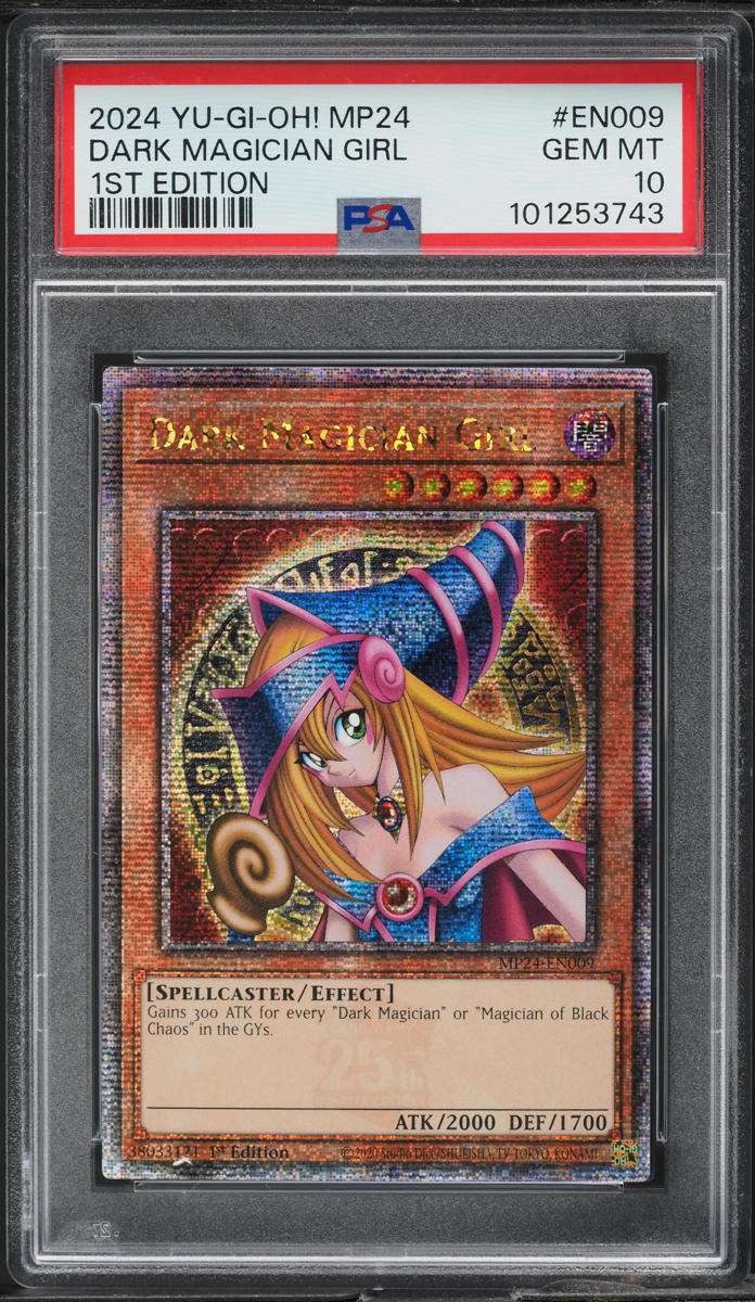 2024 Yu-Gi-Oh! MP24 1st Edition Dark Magician Girl #MP24-EN009 PSA 10 GEM MINT on Fanatics Collect